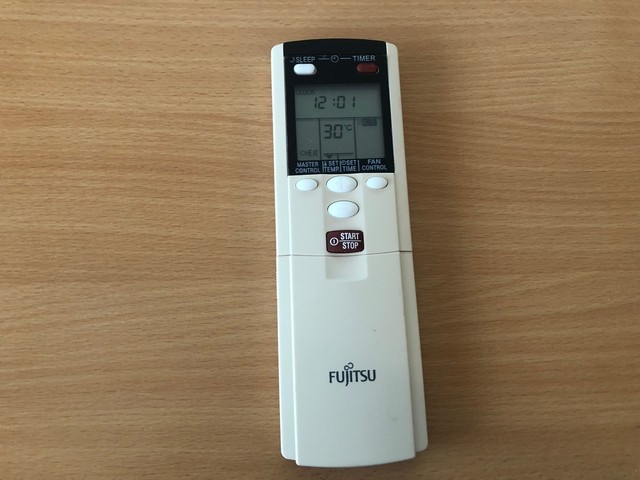 Fujitsu Ar-ref3e Air Conditioning Infrared Remote Controller . for sale ...