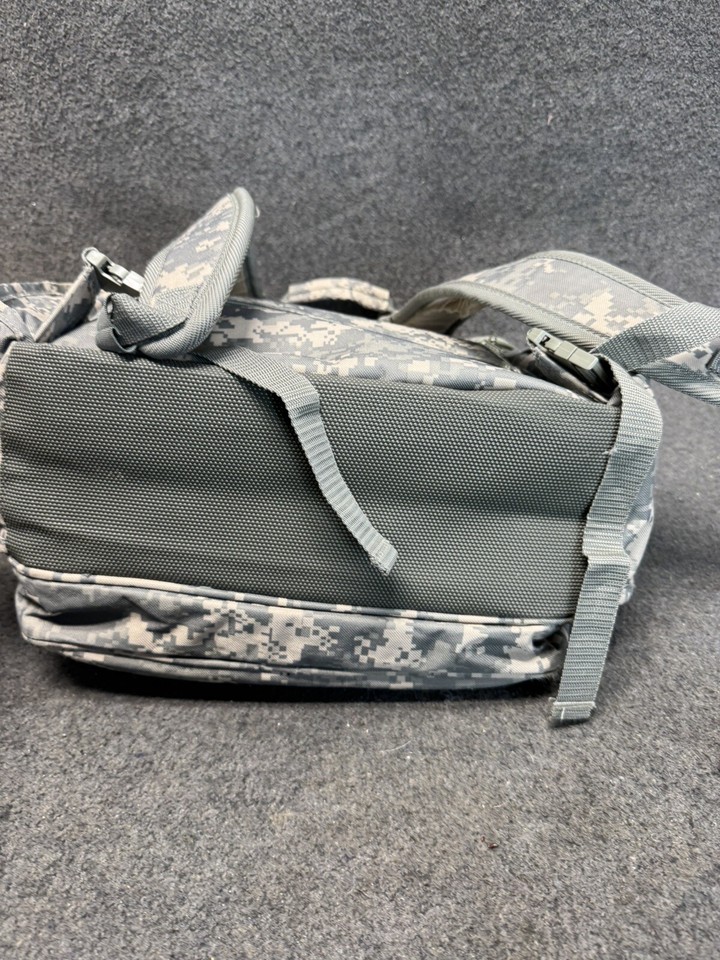 National Guard Camo Backpack Digital Laptop Messenger Bag, Used But ...
