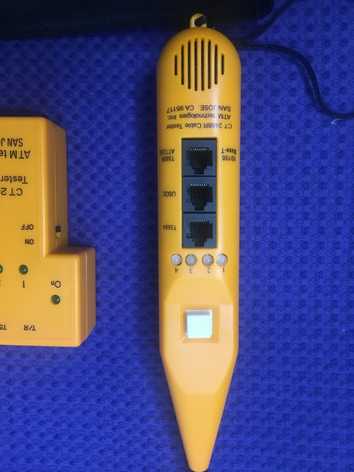 ATM Technologies CT 2468T CT2468R Cable Tester Transmitter Set With ...