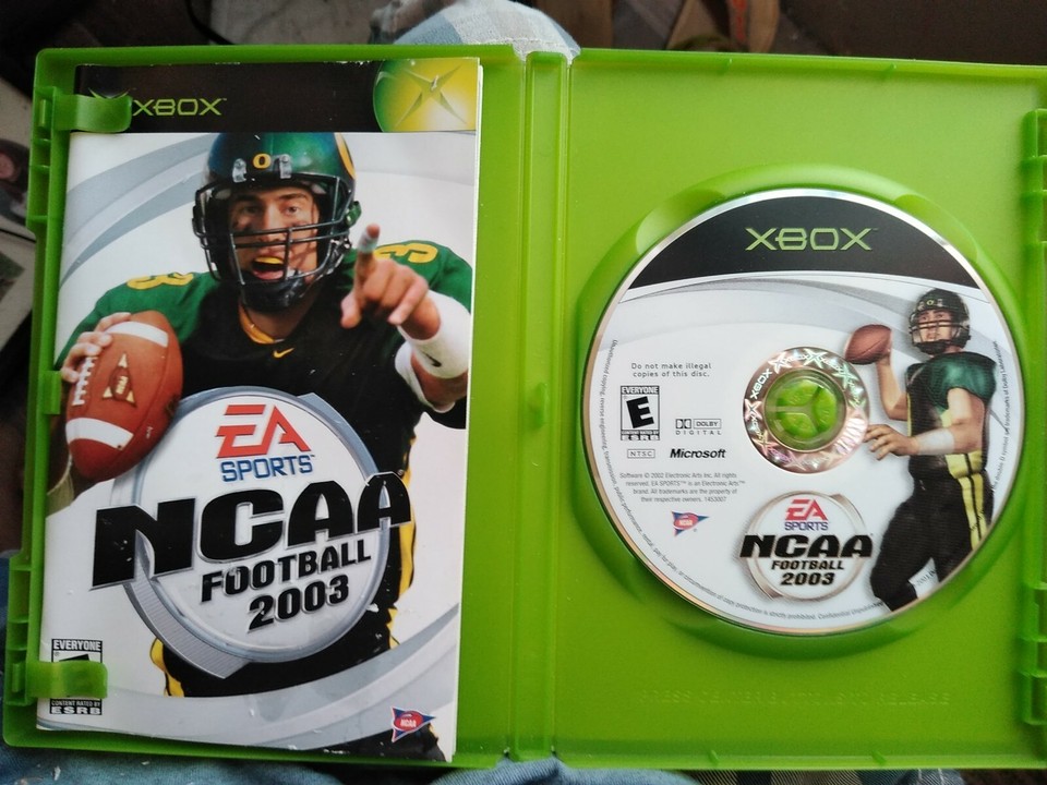 NCAA Football 2003 - Original Xbox Game - Complete & Tested 14633145304 ...