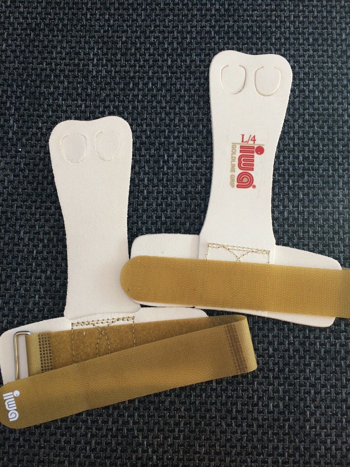 IWA 440 Riemchen Handschutz Reck Stufenbarren Ringe 2-Loch ...