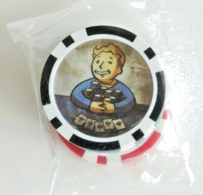 Fallout - Fallout New Vegas - Poker Chips Bethesda 2010 - Sealed Set of ...