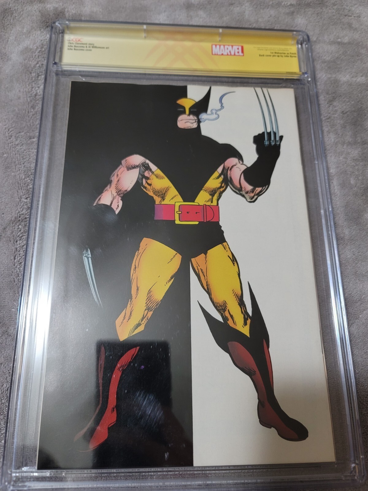 Wolverine #1 11/88 Newsstand CGC SS 9.4 Signed By Chris Claremont | eBay
