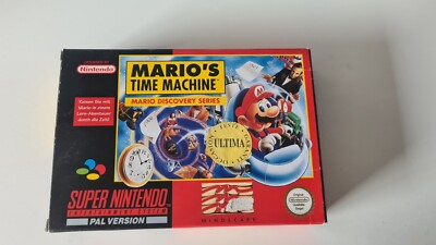 Mario's Time Machine - Super Nintendo Snes Complet FRG | eBay UK