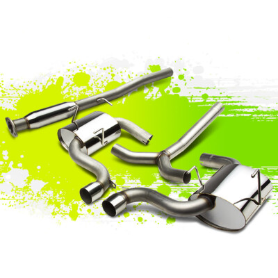 3" DUAL TIP MUFFLER CATBACK EXHAUST SYSTEM FOR 02-03 MINI COOPER/S R50 ...