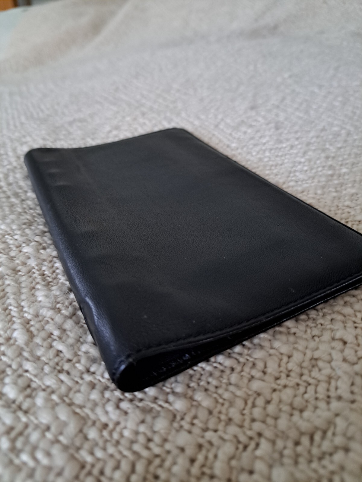 Filofax Slimline Executive Personal Planner. Black Deluxe Leather | eBay