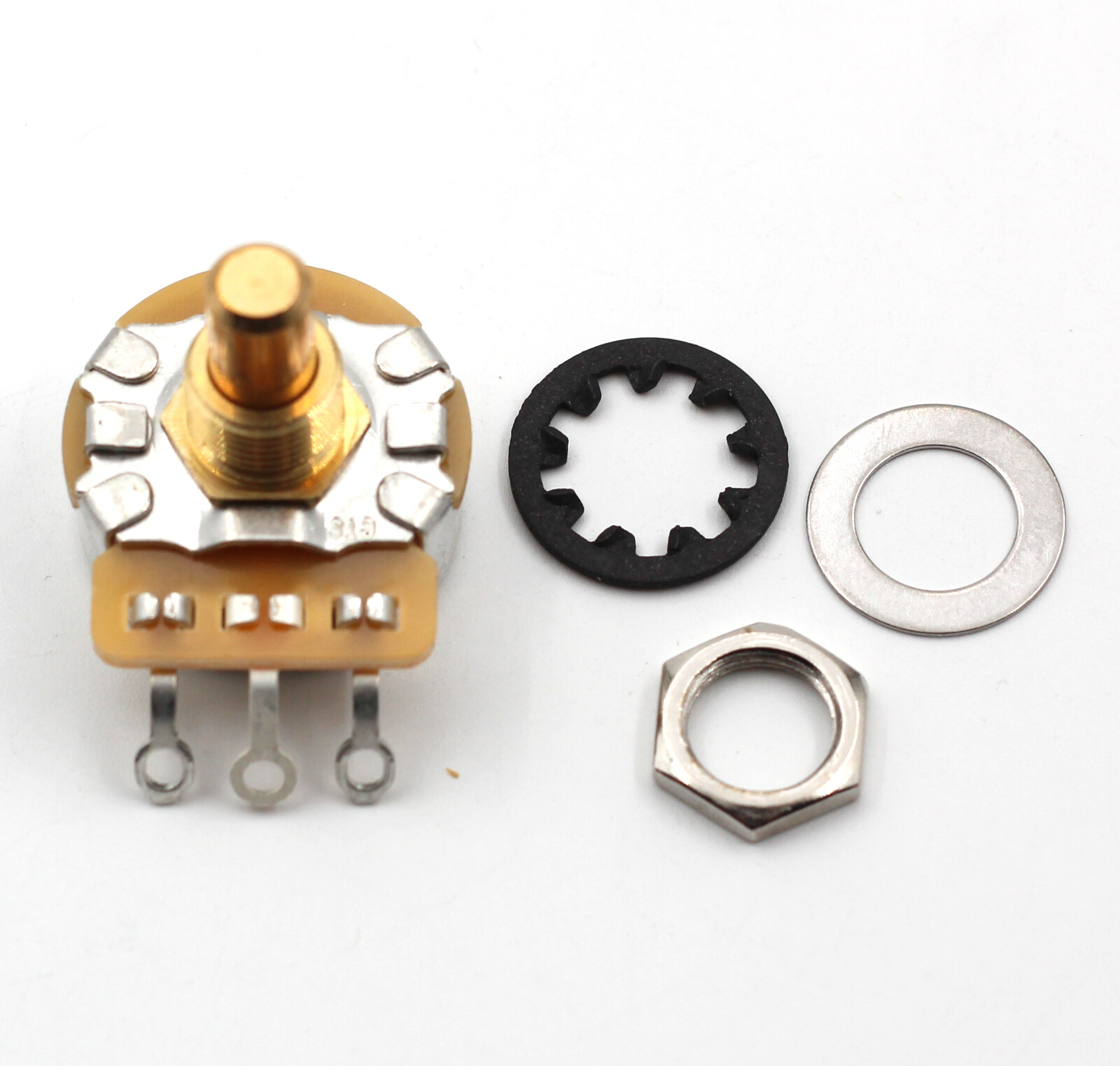 CTS 450G Series 250K Dish Back Potentiometer Solid Shaft Audio Taper ...