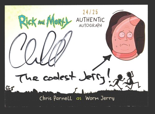 2019 Rick and Morty Season 2 CP-WJ Chris Parnell as Worm Jerry ...