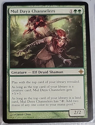 MTG Mul Daya Channelers Rise of the Eldrazi 198/248 Regular Rare | eBay