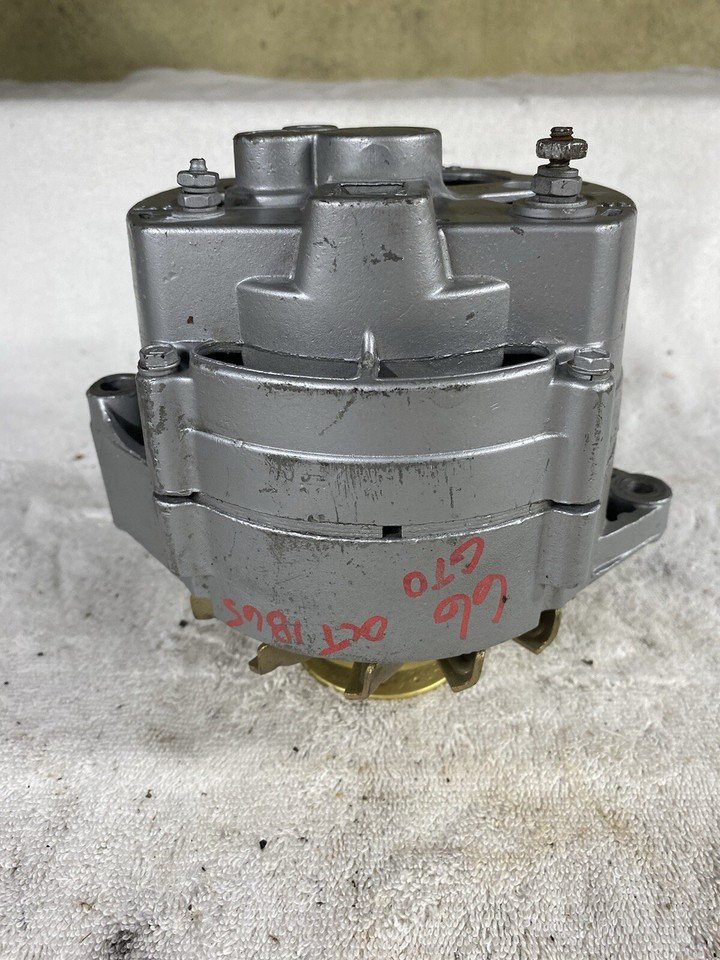 1966 Pontiac Alternator 1100700 AC Delco GM 55AMP GTO Lemans Tempest ...
