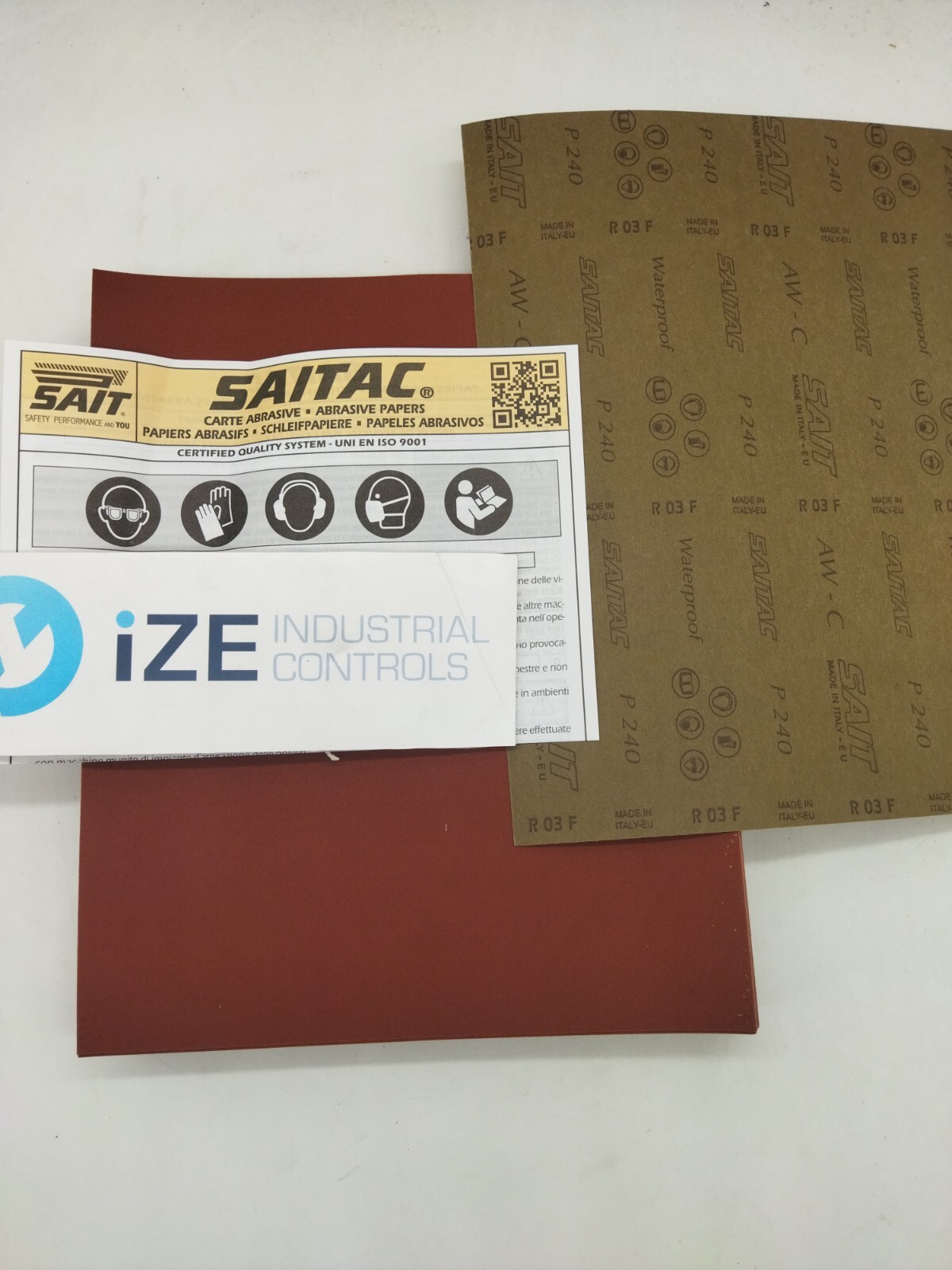 AW-C 230mm x 280mm P240 SAIT Saitac-S sandpaper 100pieces/box | eBay