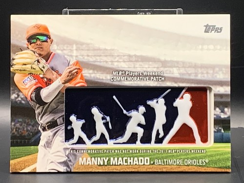 2018 Topps #PWP-MM Manny Machado Players Weekend Patch - Baltimore ...