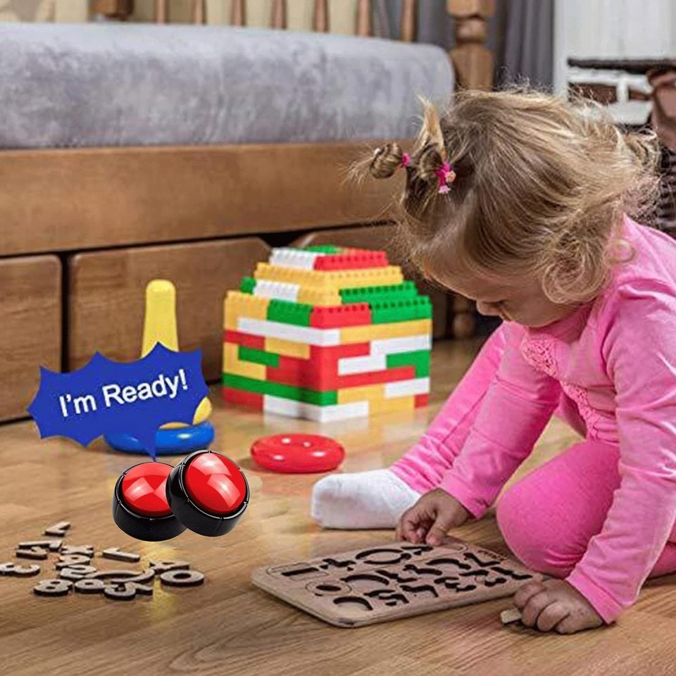 Recordable Talking Button 30 Seconds Record Button Easy Button Answer ...