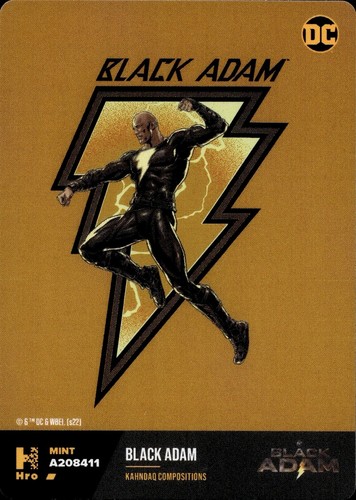 DC Hybrid Trading Card Chapter 2 Black Adam Kahndaq Compostions A208411 ...