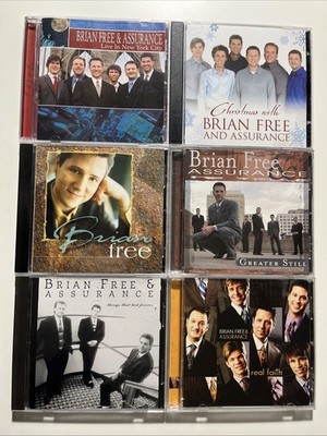 6 CD LOT BRIAN FREE & ASSURANCE GREATER STILL REAL FAITH THINGS THAT ...