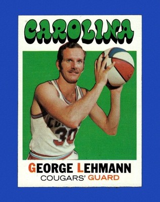 1971-72 Topps Set-Break #192 George Lehmann NM-MT OR BETTER *GMCARDS ...
