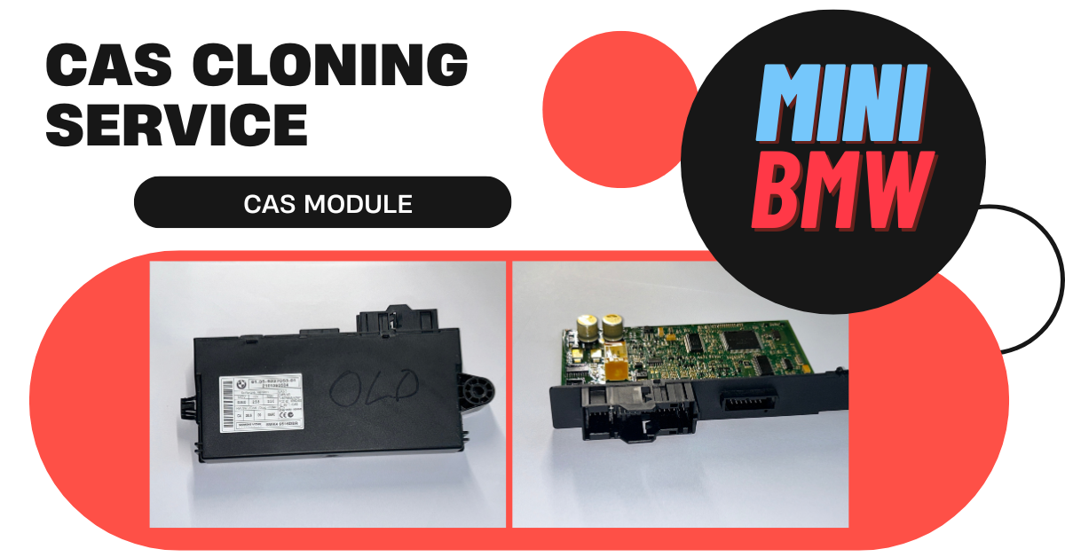 BMW AND MINI CAS MODULE CLONING SERVICE CAS3, CAS 3+, CAS 4, CAS 4+ | eBay