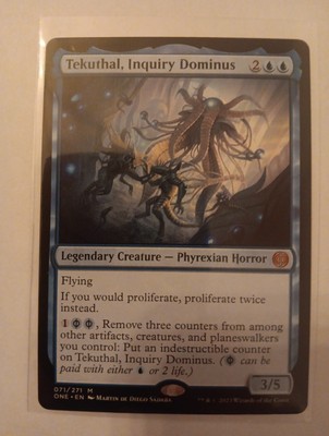 Tekuthal, Inquiry Dominus Phyrexia: All Will Be One Regular | eBay