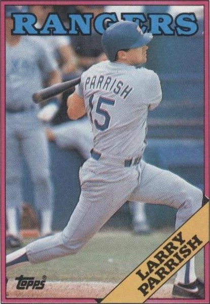 1988 Topps - #490 Larry Parrish for sale online | eBay