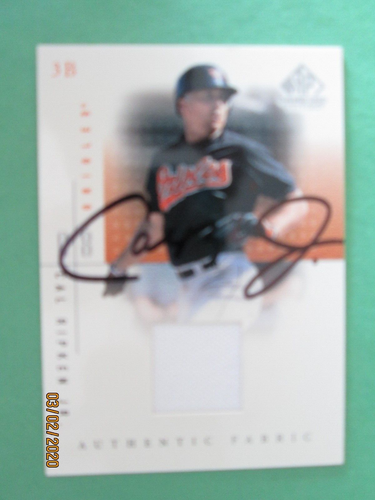 CAL RIPKEN JR./2001 UPPER DECK#CR/S/P GAME USED EDITION/AUTHENTIC/ AUTO ...