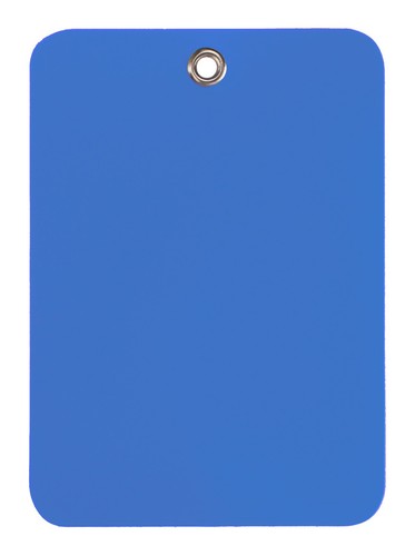 Blue Plastic Tags - 3.5" x 2.5" - Waterproof Heavy Duty Indoor Outdoor ...