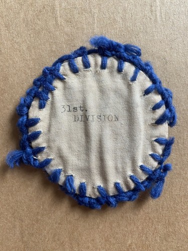 31st Infantry Division Patch "Dixie" WWII Original US Army WWll-Blanket ...