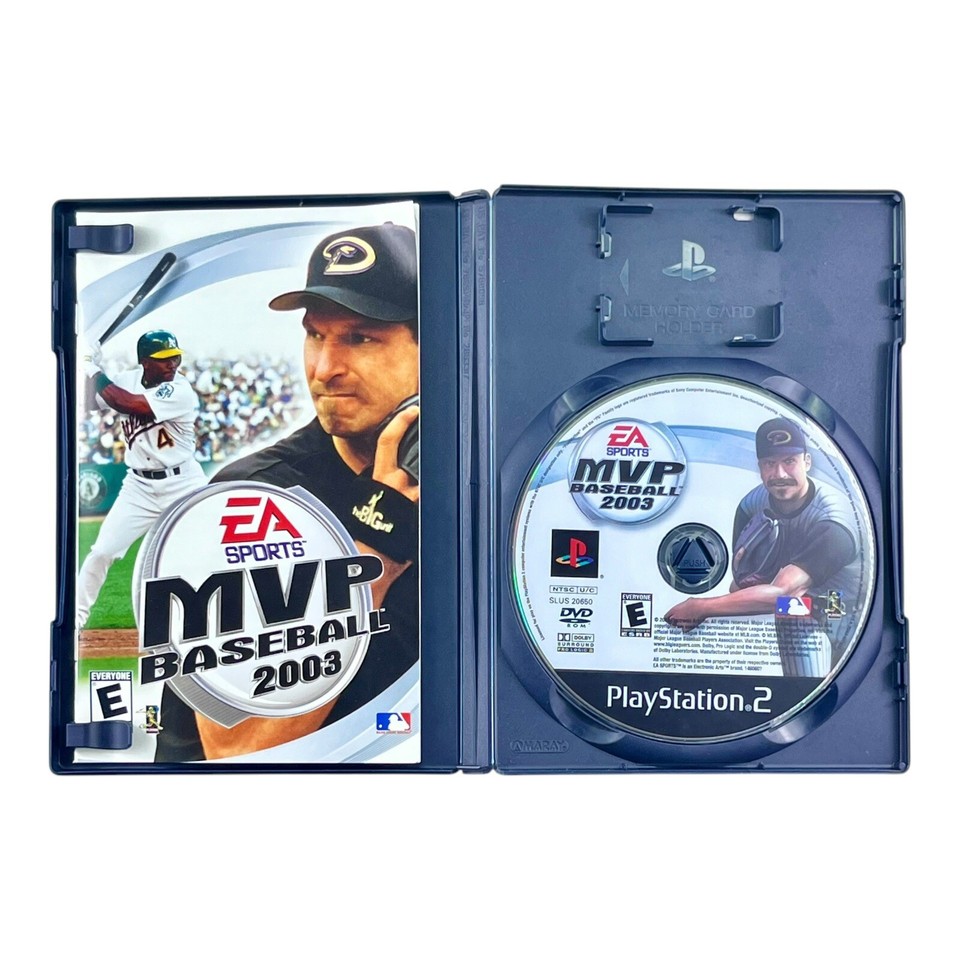 MVP Baseball 2003 PS2 (Sony PlayStation 2, 2003) CIB Complete In Box Video Game | eBay
