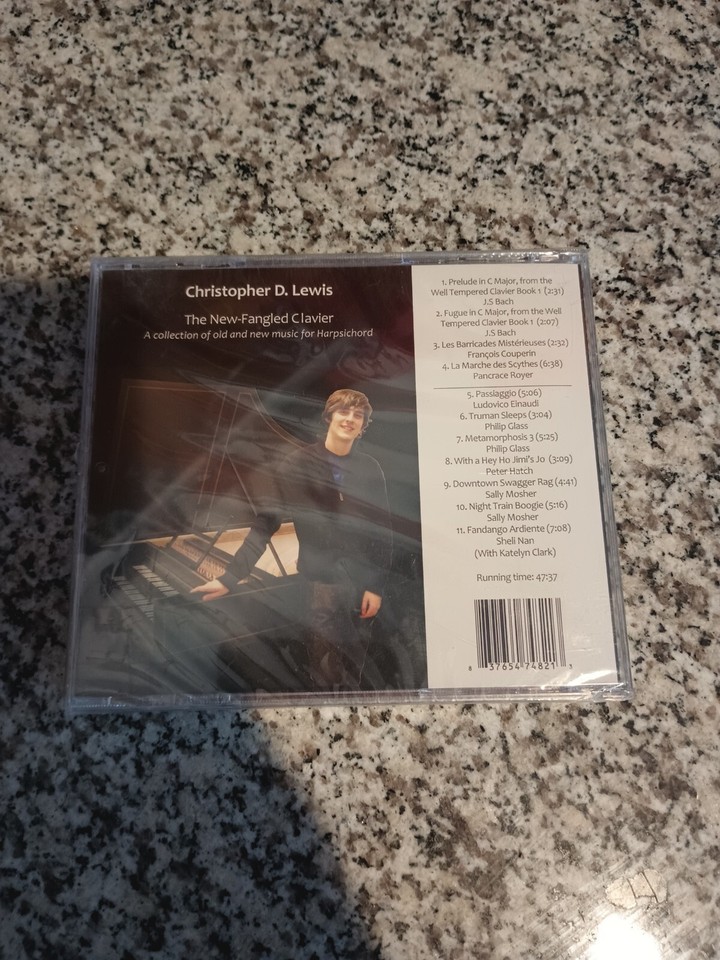 Christopher D. Lewis The New Fangled Clavier Cd New 837654748213 | eBay