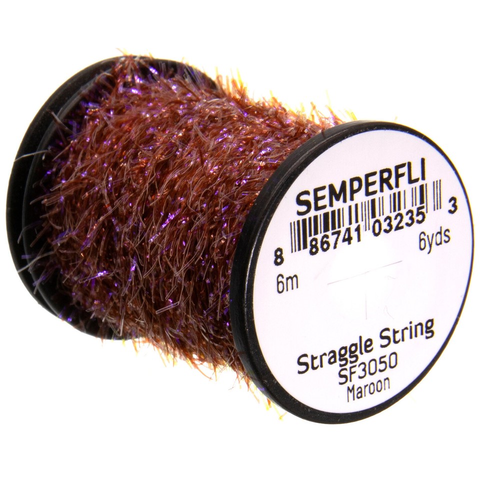 SEMPERFLI STRAGGLE STRING - Fly Tying Micro Chenille - 45 Colors ...