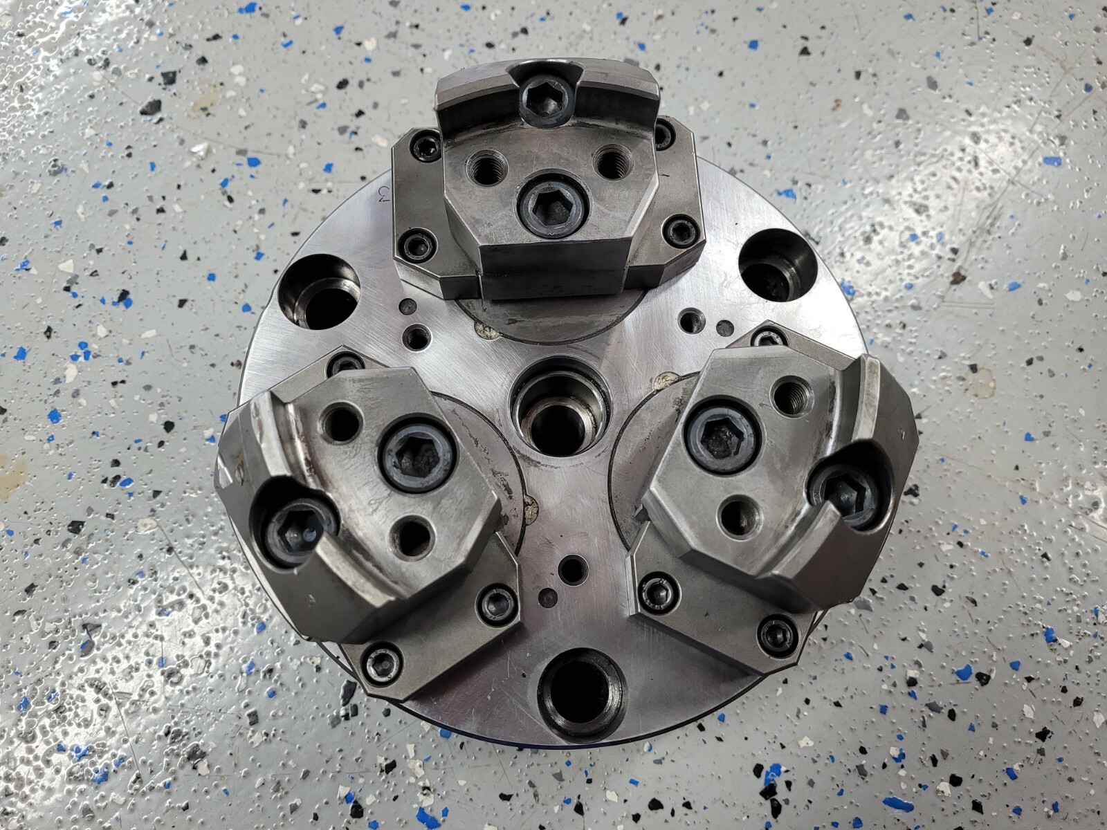 Woodworth UBL-8 COMPENSATING 3 Jaw Lathe Chuck 8" pull down chuck | eBay