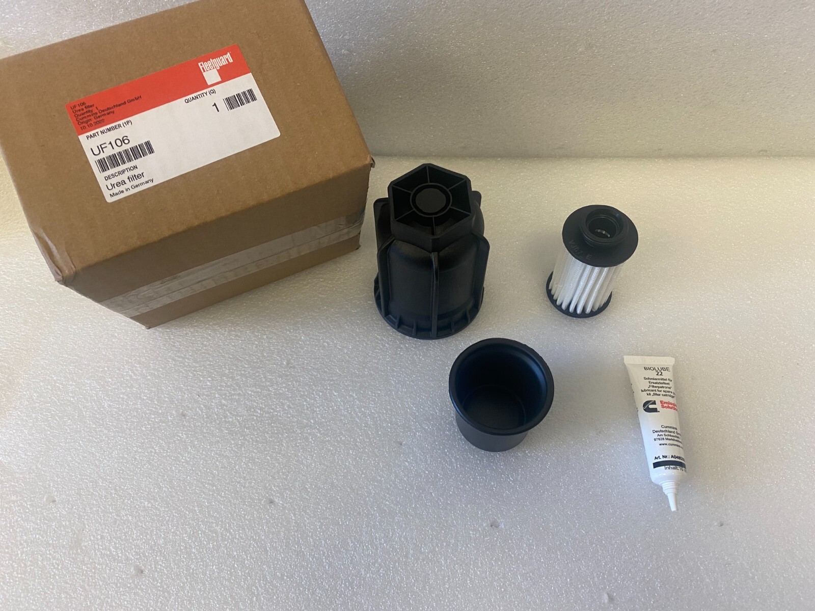 UF106 Filter A0001421089 / U58 Kit Exhaust System Filter- Def pump ...