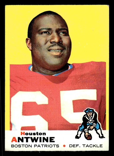 1969 Topps Houston Antwine #108 - Boston Patriots | eBay