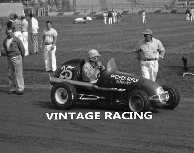 1950 Roger Ward Gilmore Stadium 8 X 10 Midget Racing Photo #7 | eBay