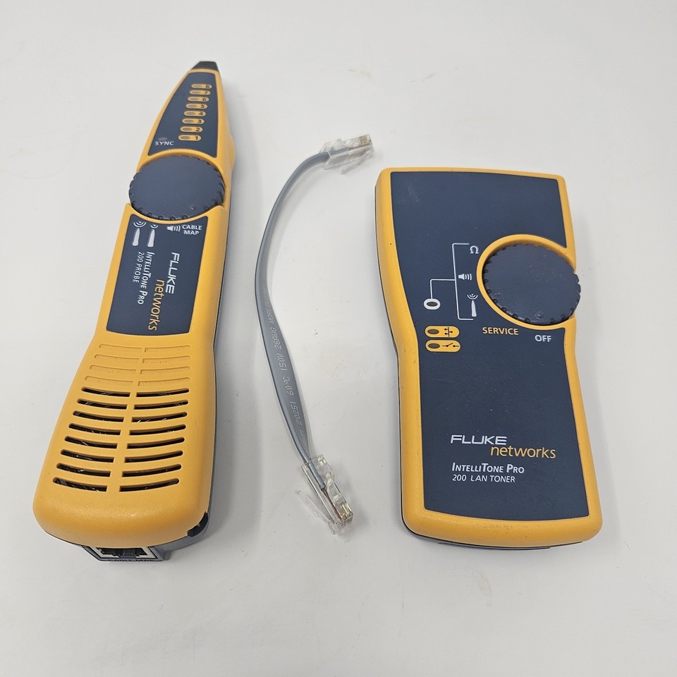 Fluke Networks MT-8200-60-KIT IntelliTone Pro 200 Toner & Probe Kit ...
