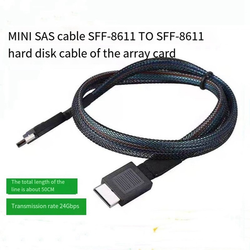 Sas Server Multi-Function Convenient Hard Disk Cable Oculink SFF ...