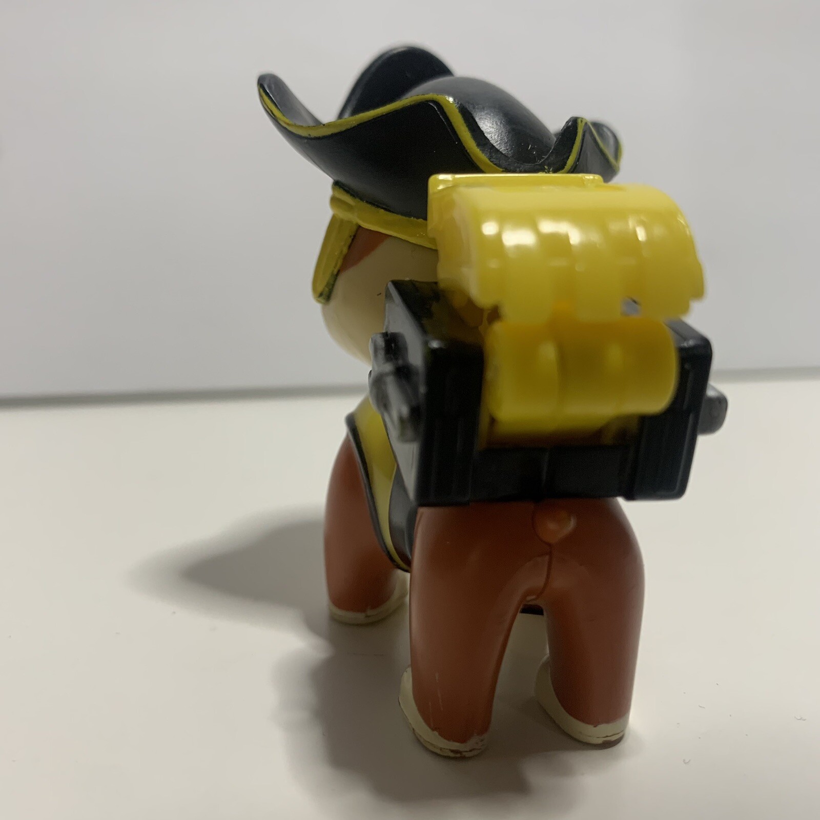 PAW PATROL PIRATE PUP Rubble Action Collectible Figure - HTF Yellow ...