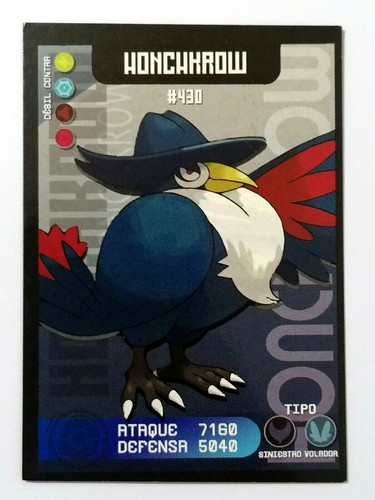 CARD POKEMON EJ VOL. I #430 HONCHKROW 2020 Sinnoh PERU South America ...