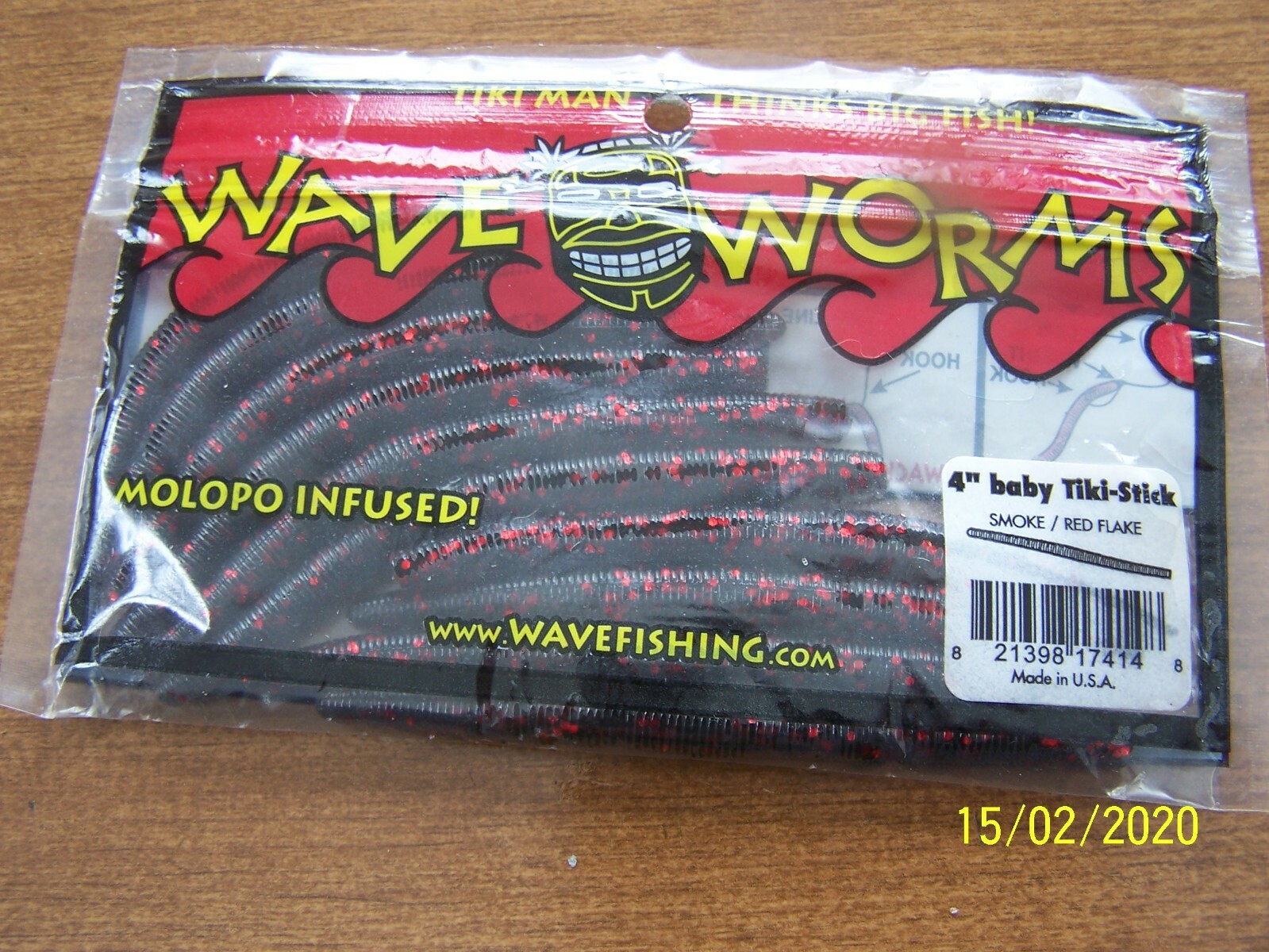 Wave Worms 4" Tikki Stick Swirl&Solid color Series | eBay