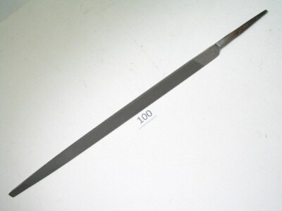 8" Triangle File, Slim 2nd Cut, Nicholson | eBay