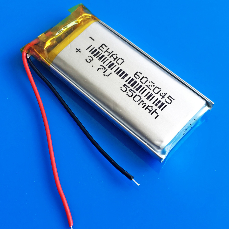 3 pcs 3.7V 550mAh Lipo Polymer Rechargeable Battery For Headphone GPS ...