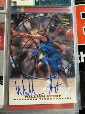 William Avery autographed Topps NBA basketball card | eBay