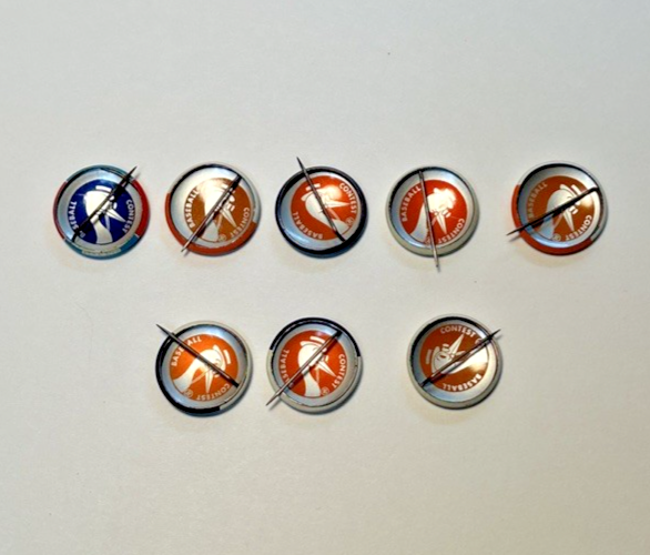 8 Crane Potato Chips MLB Baseball Pins Pinback | eBay