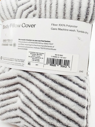 Embossed Body Pillow Cover - Room Essentials™ | eBay