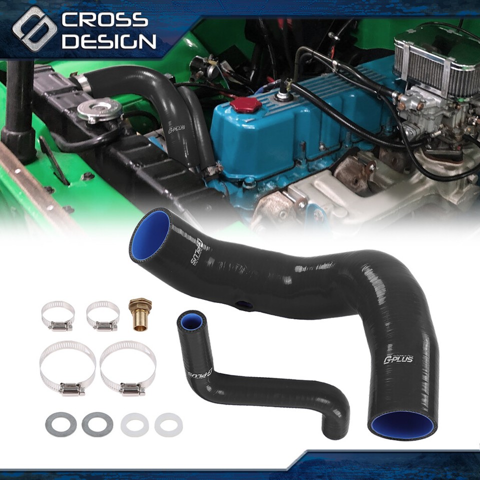 Black Fuel Hose Pipe Complete Kit 992965 & 992736 Fit For 1970-1975 ...