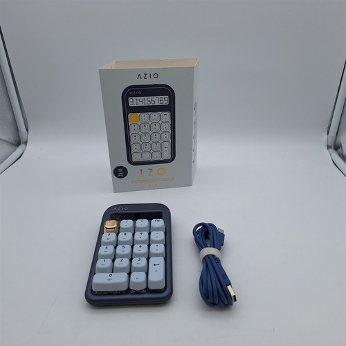 Azio IZO Wireless BT5 NumPad/Calculator, Blue Iris [IN105-US] | eBay