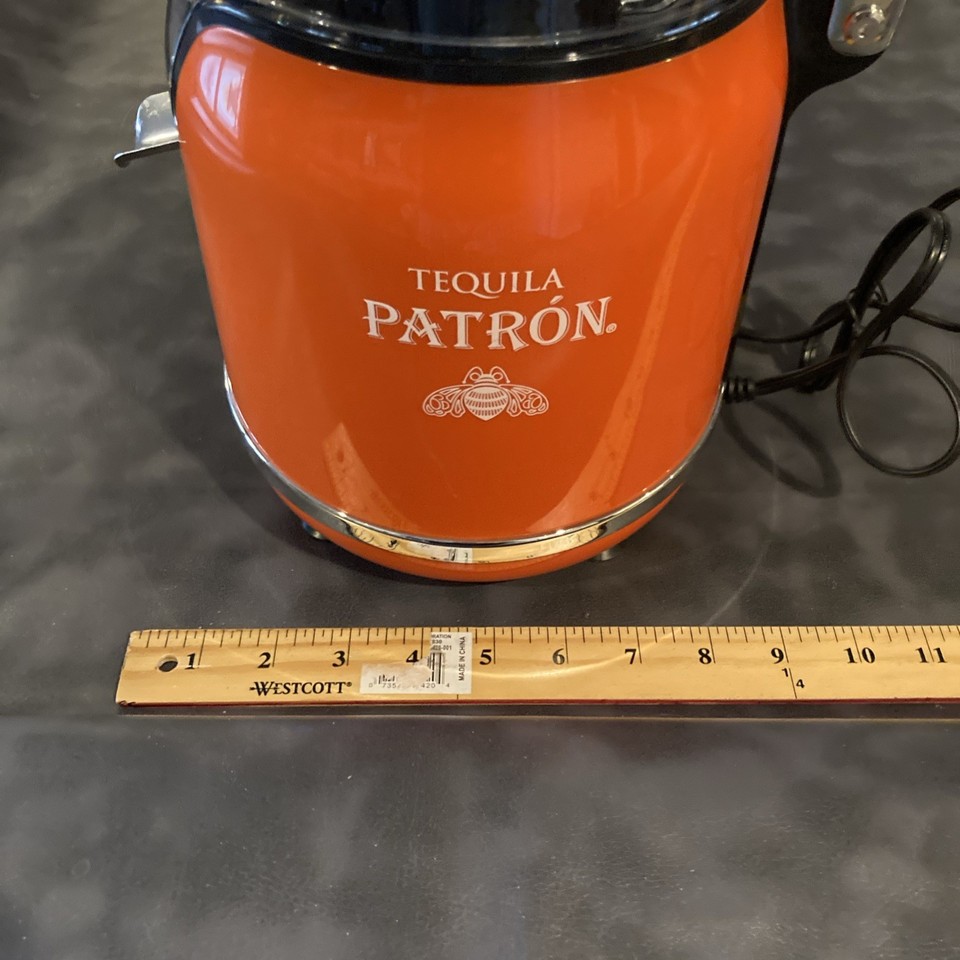Patron Tequila Electric Citrus Juicer Tested Works Bar Promotion Orange ...