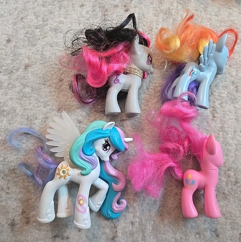Mixed Lot G4 My Little Pony Octavia Melody 3" Brushable Figure Treble ...