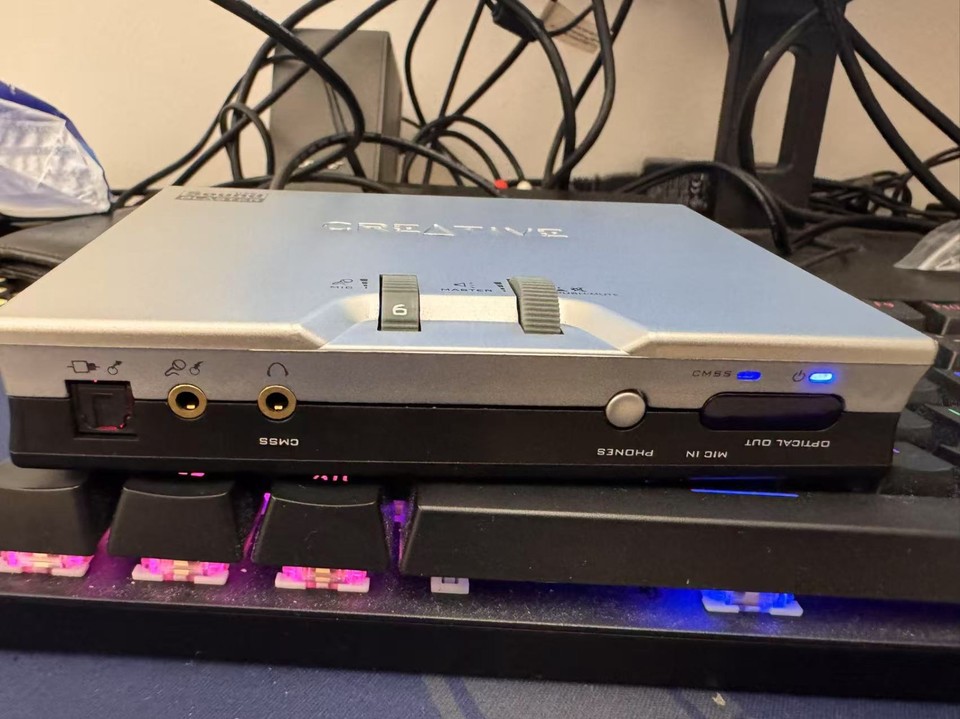 Creative Labs Live! 24-bit External Sound Blaster Model SB0490 *Made in ...