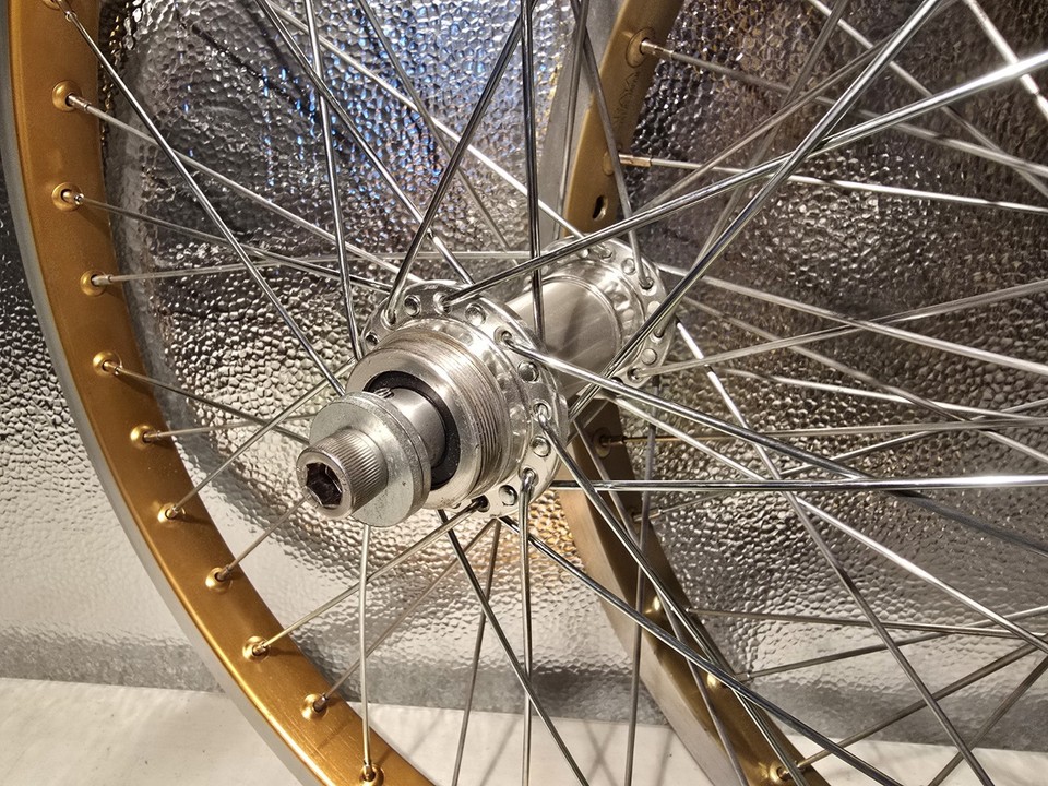 Araya 7c Gold 20" Bullseye Hubs, 36 Holes | eBay