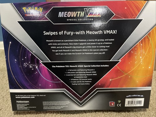 Pokemon Meowth VMAX Special Collection Factory Sealed Case 6 boxes.. | eBay